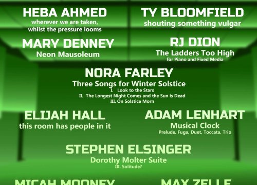 (Expired) Student Composer Concert Series | Happening @ Michigan
