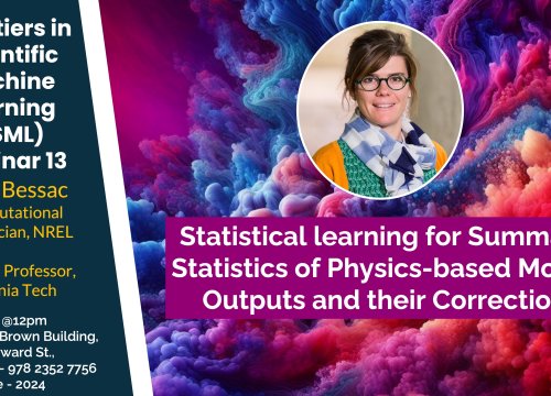 (Expired) Frontiers in Scientific Machine Learning Seminar 13: Statistical learning for Summary ...