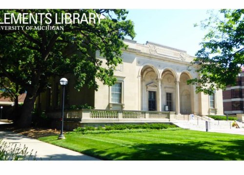 Guided Tour of the Clements Library | Happening @ Michigan