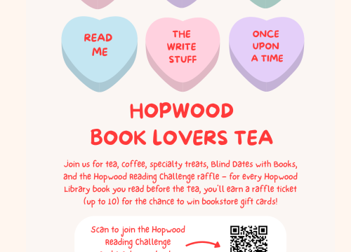 (Expired) Hopwood Book Lovers Tea | Happening @ Michigan